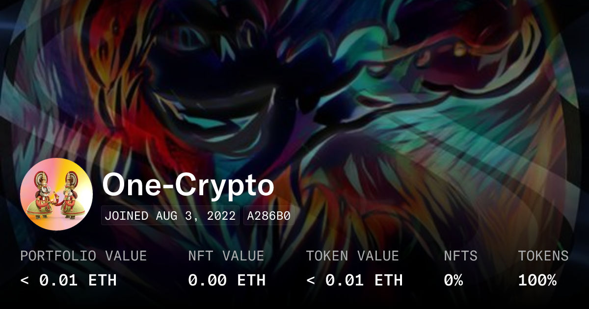 One-Crypto - Profile | OpenSea