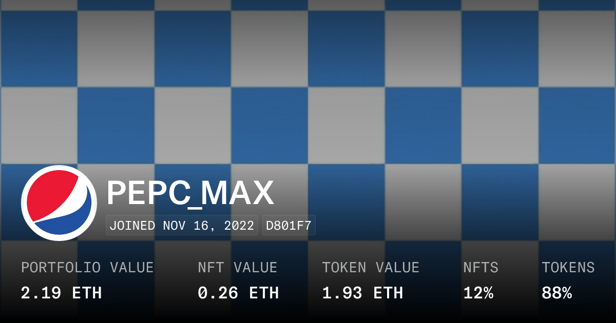 PEPC_MAX - Profile | OpenSea