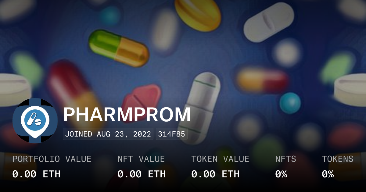 PHARMPROM - Profile | OpenSea