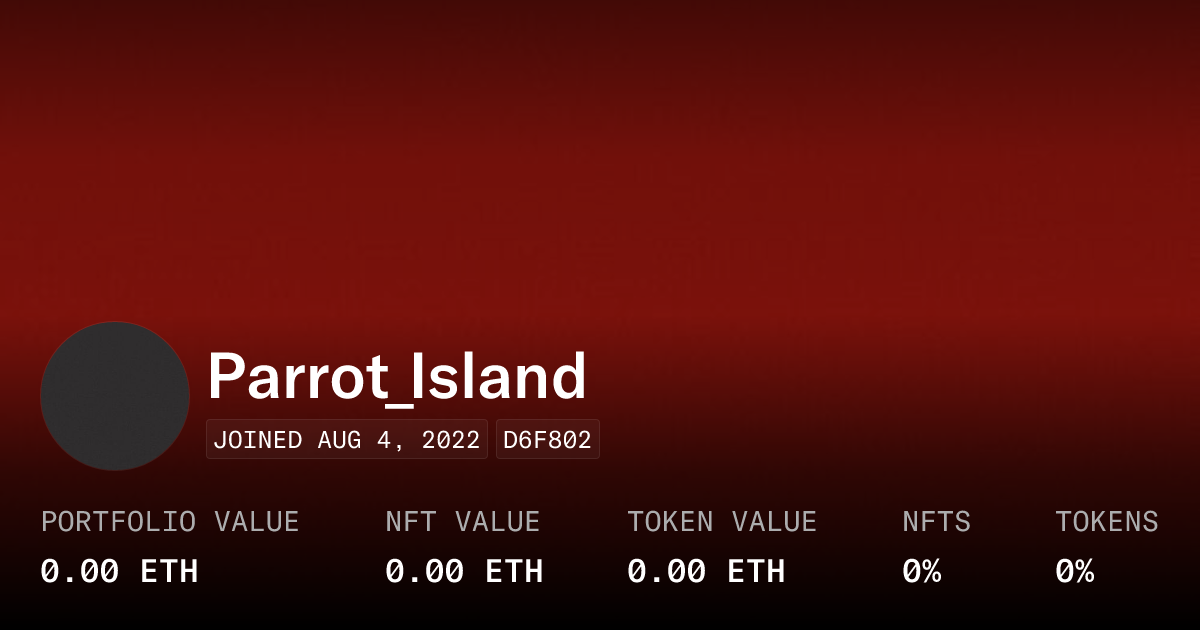 Parrot_Island - Profile | OpenSea