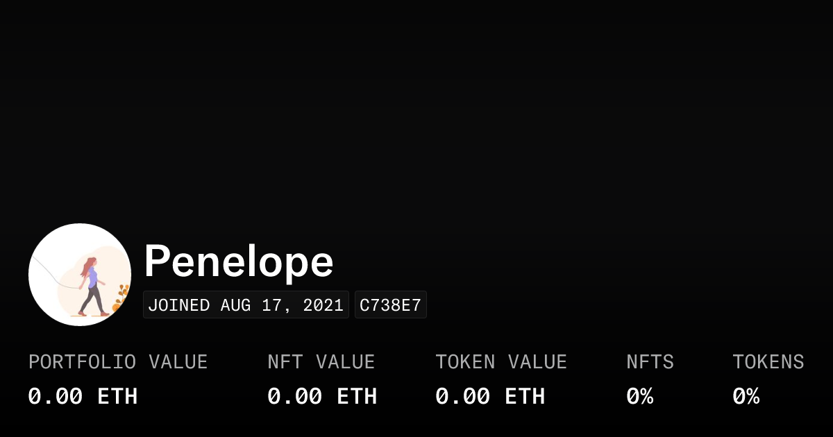 Penelope - Profile | OpenSea