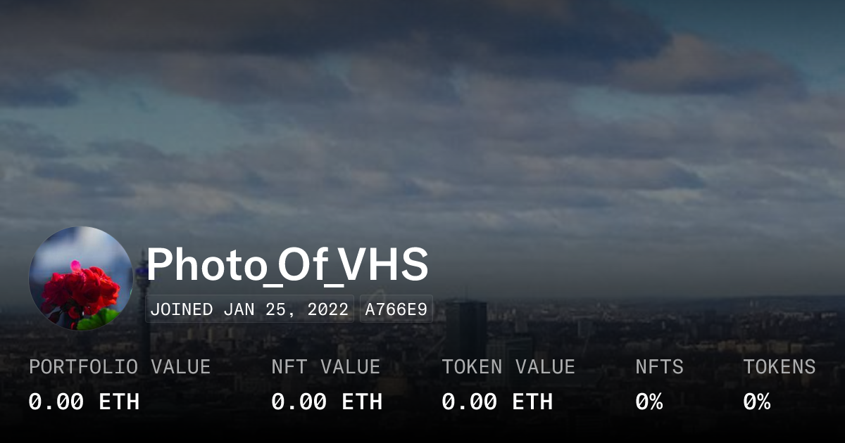 Photo_Of_VHS - Profile | OpenSea