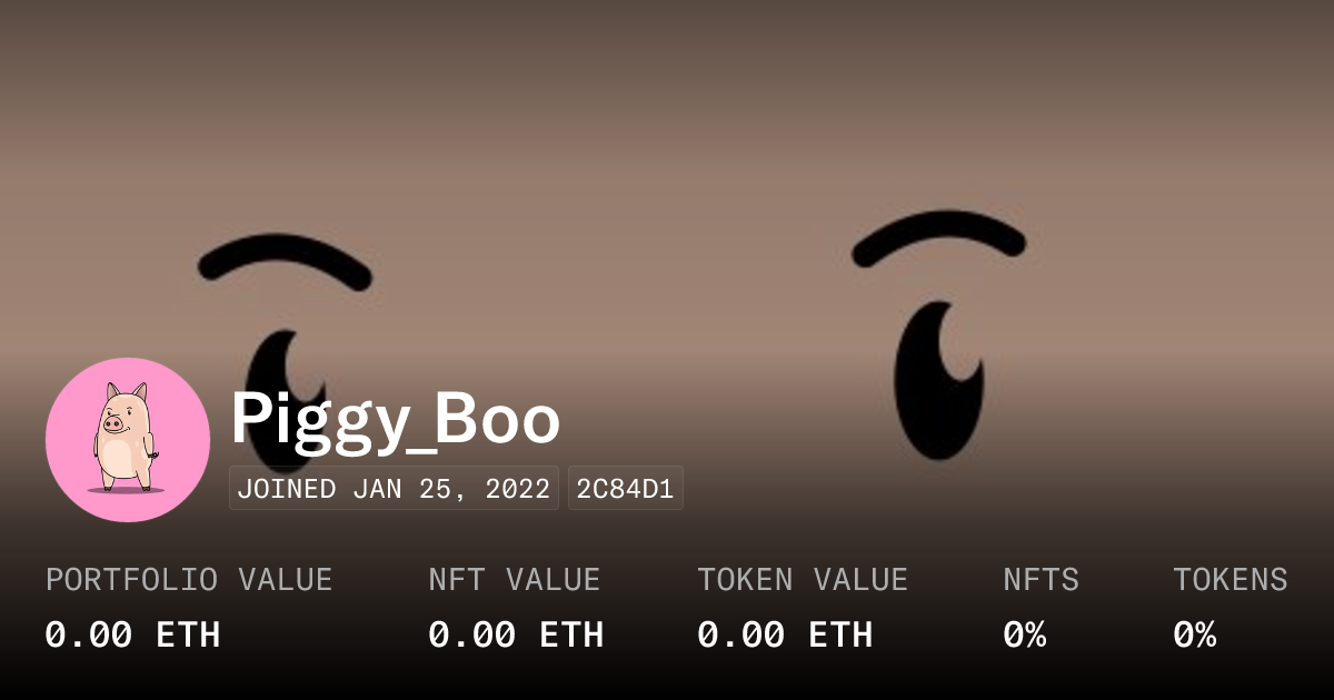 Piggy_Boo - Profile | OpenSea