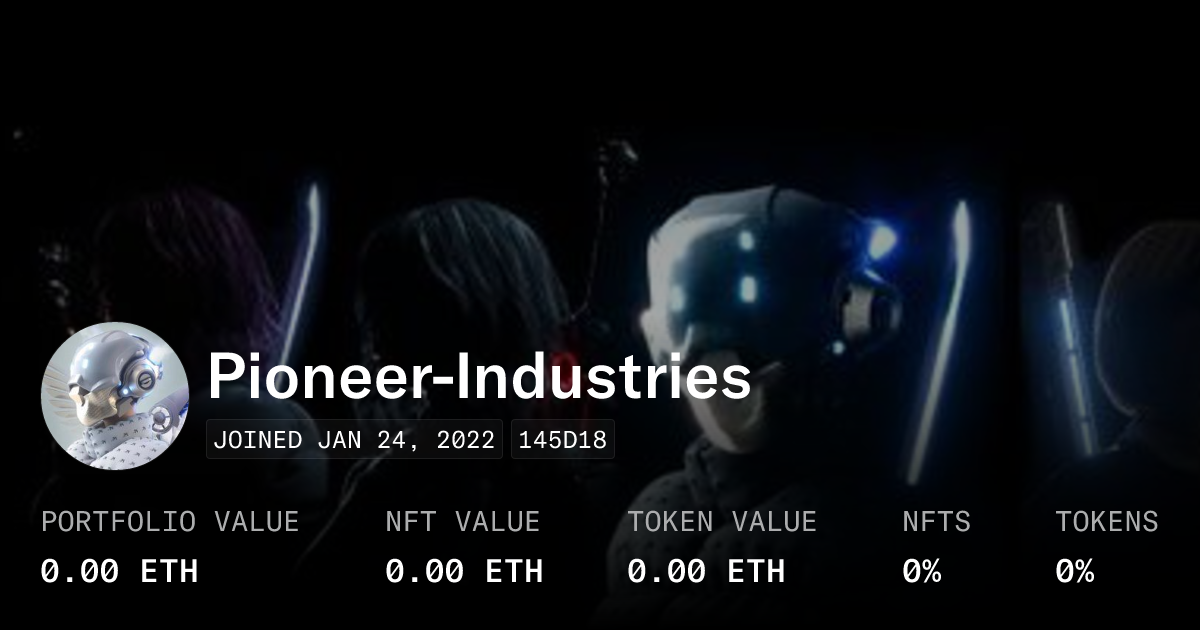 Pioneer-Industries - Profile | OpenSea