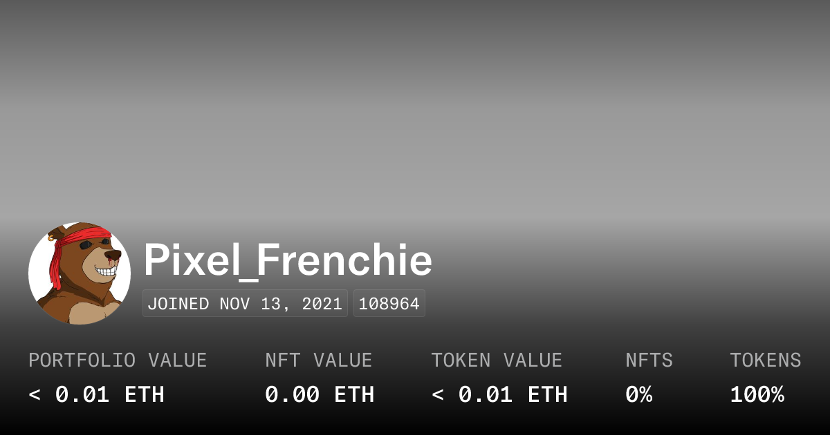 Pixel_Frenchie - Profile | OpenSea