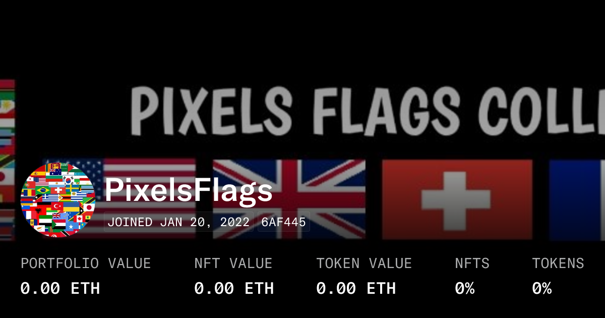 PixelsFlags - Profile | OpenSea