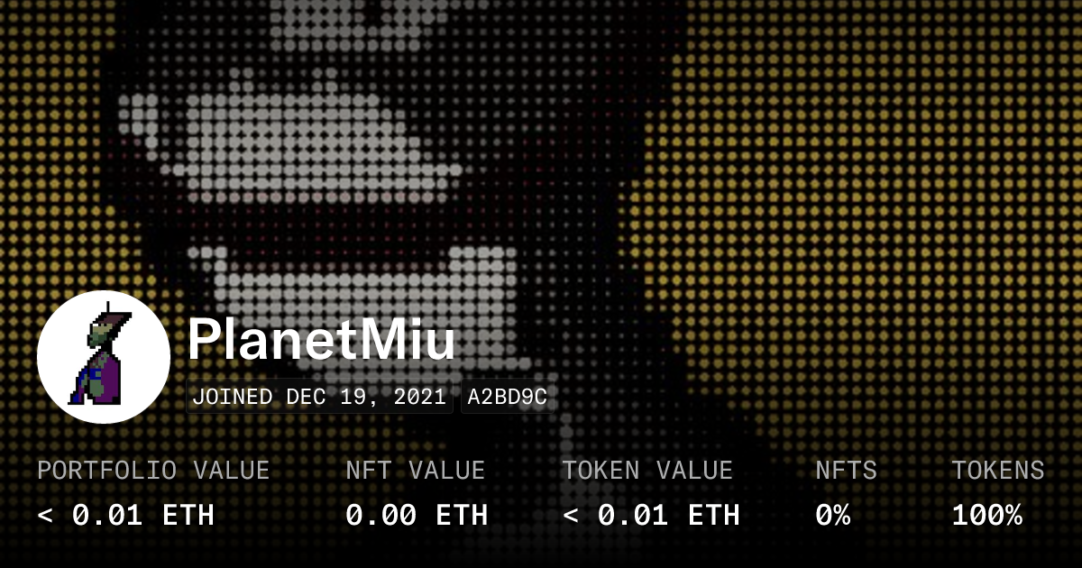 PlanetMiu - Profile | OpenSea