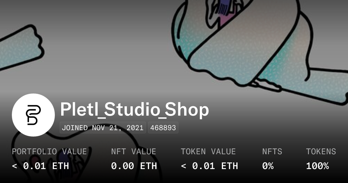 Pletl_Studio_Shop - Profile | OpenSea