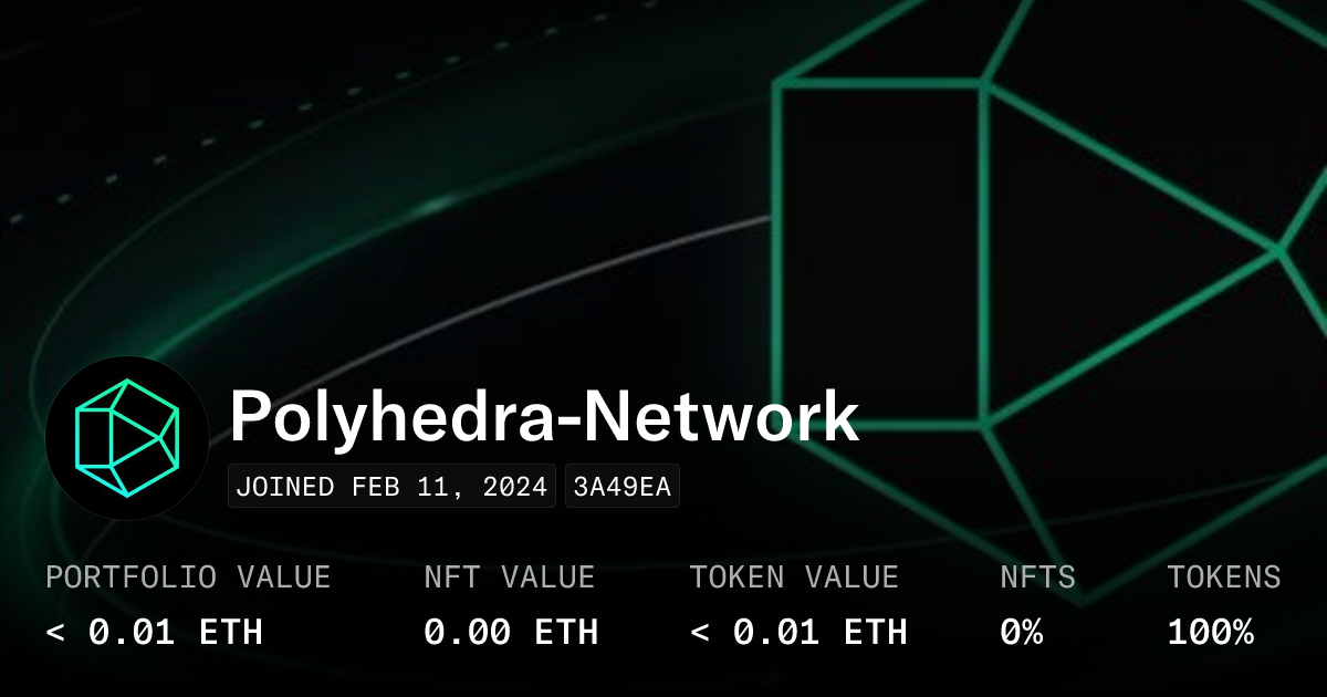 Polyhedra-Network - Profile | OpenSea