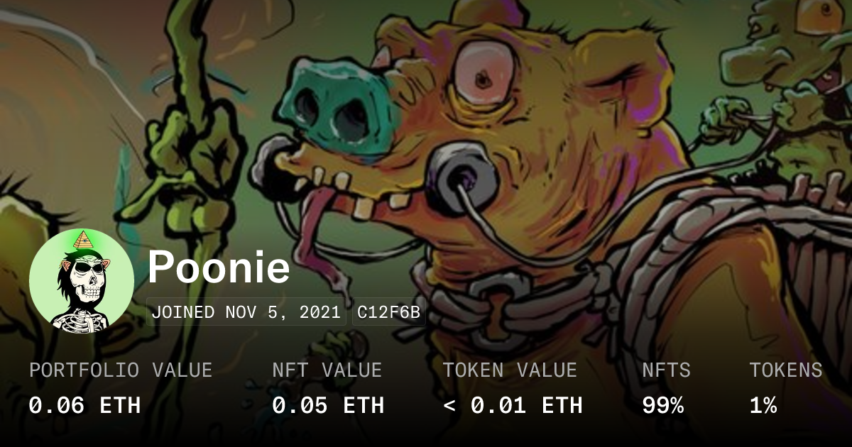 Poonie - Profile | OpenSea