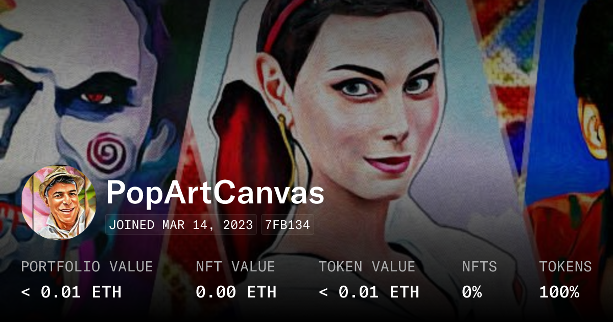 PopArtCanvas - Profile | OpenSea