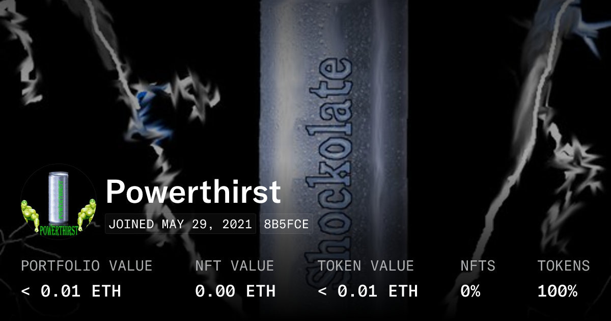 Powerthirst - Perfil | OpenSea