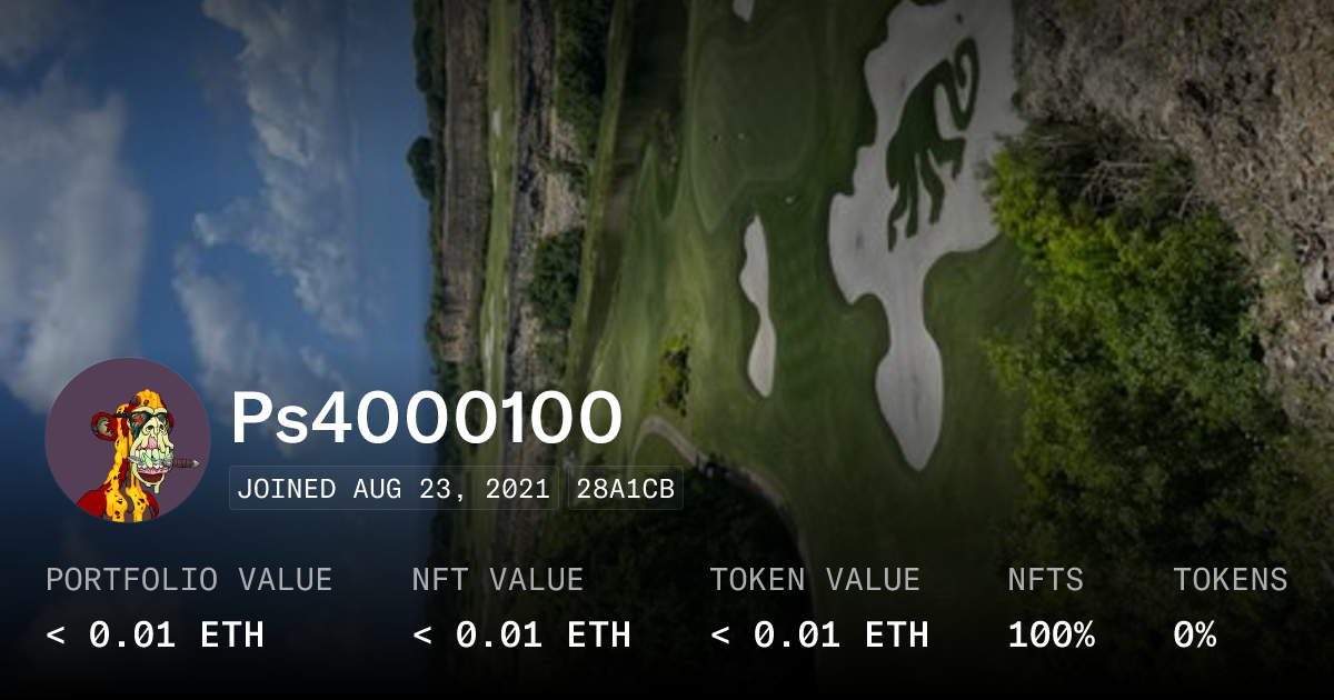 Ps4000100 - Profile | OpenSea