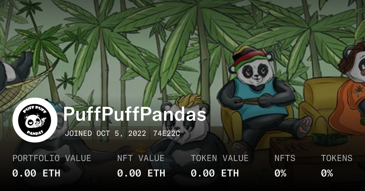 PuffPuffPandas - Profile | OpenSea