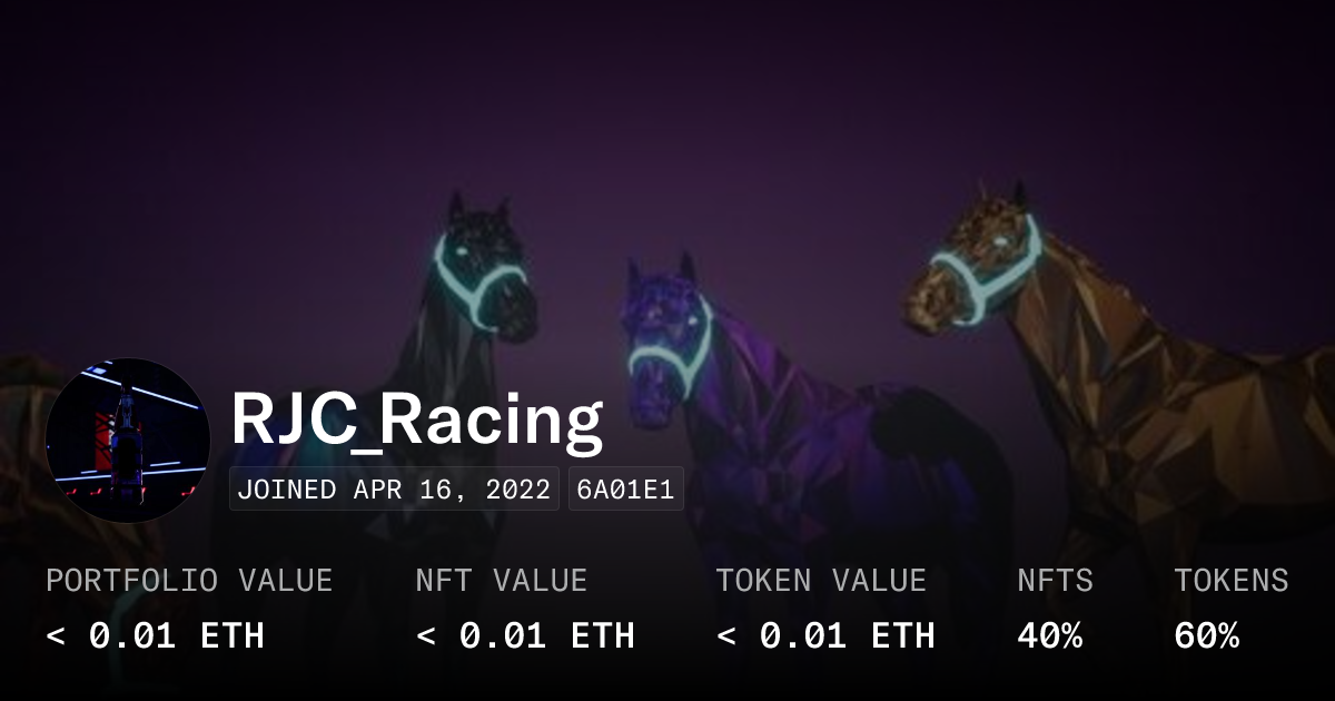 RJC_Racing - Profile | OpenSea