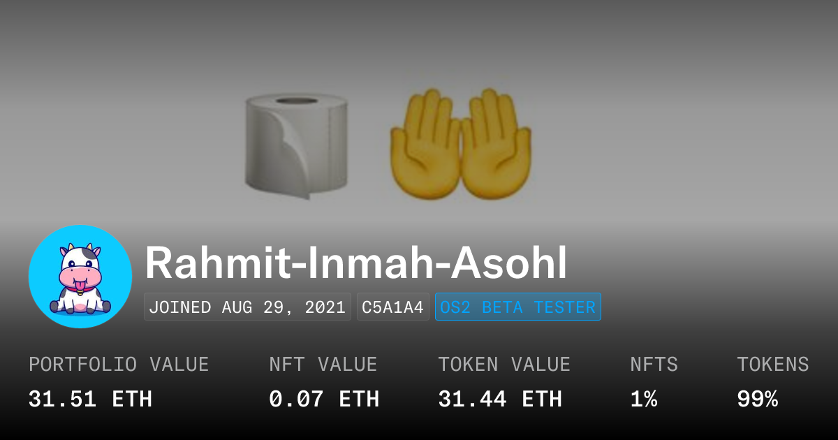 Rahmit-Inmah-Asohl - Profile | OpenSea
