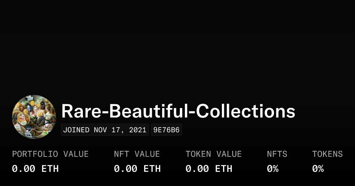 Rare-Beautiful-Collections - Profile | OpenSea