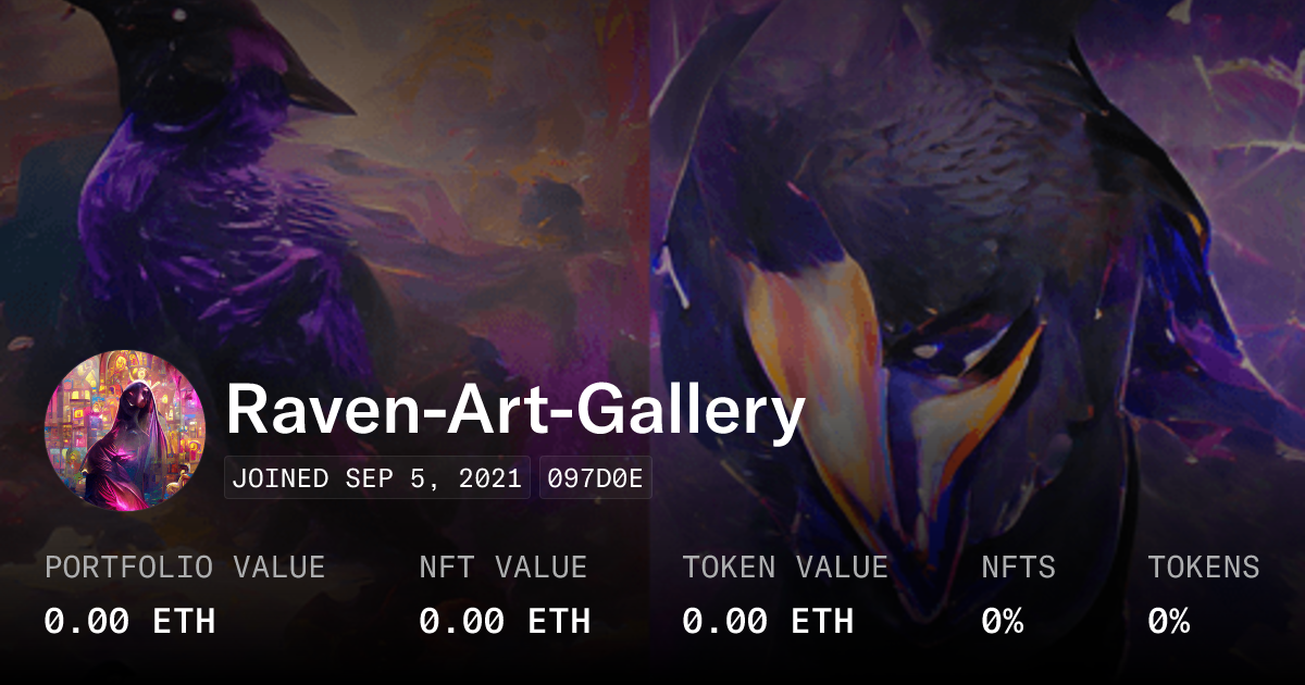 Raven-Art-Gallery - Perfil | OpenSea