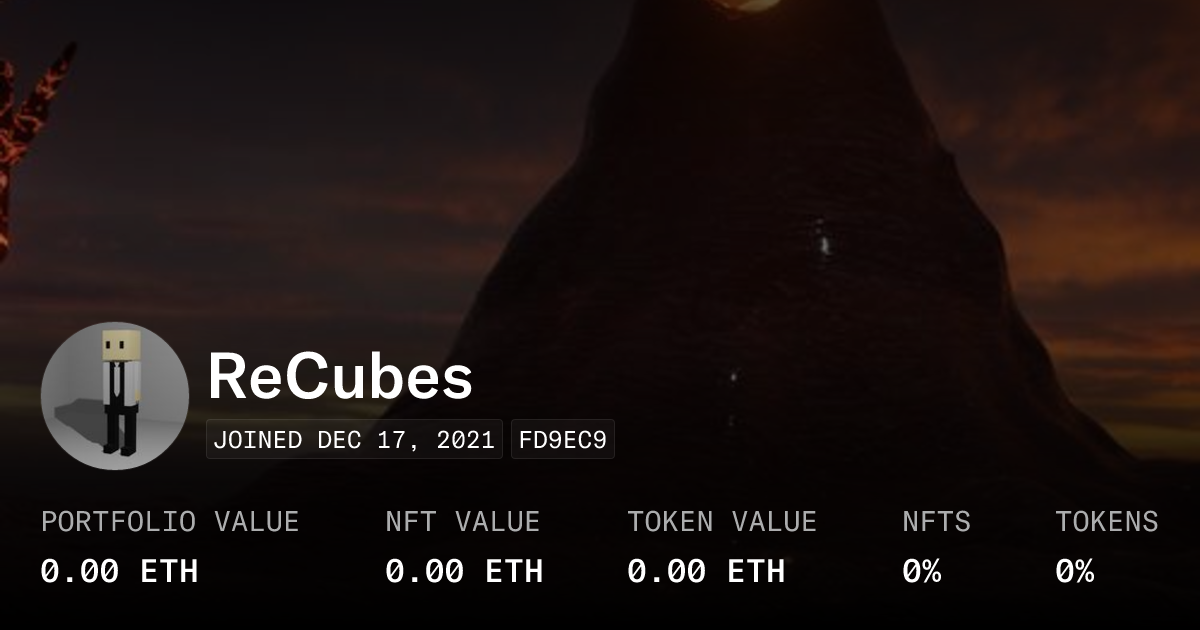 ReCubes - Perfil | OpenSea