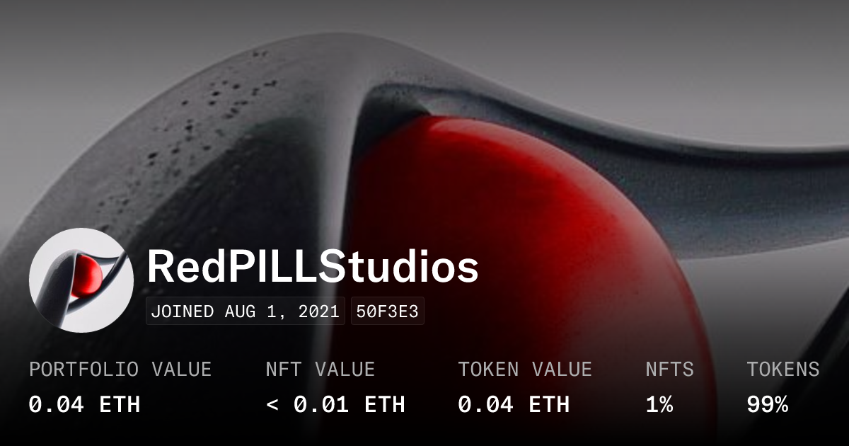 RedPILLStudios - Profile | OpenSea
