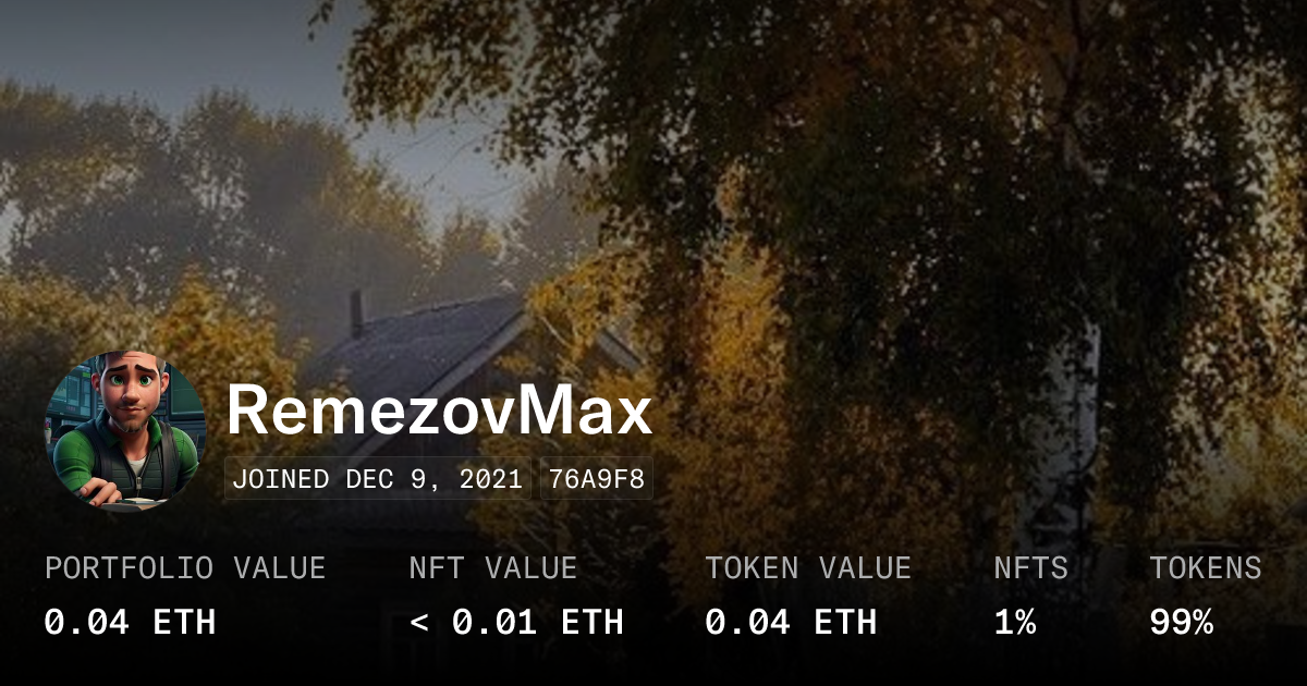 RemezovMax - Perfil | OpenSea