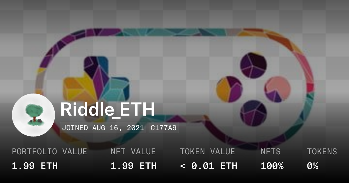 Riddle_ETH - Profile | OpenSea