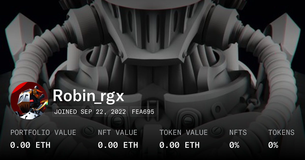 Robin_rgx - Profile | OpenSea