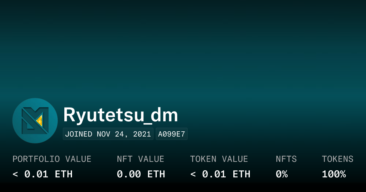 Ryutetsu_dm - Profile | OpenSea