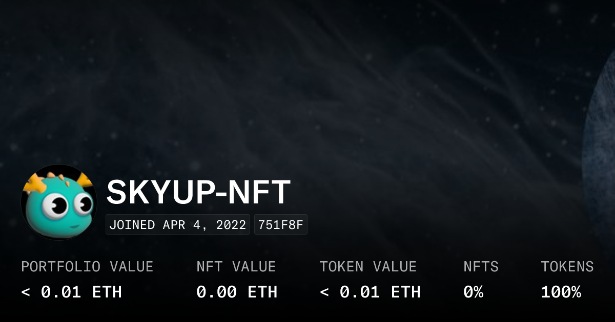 SKYUP-NFT - Perfil | OpenSea