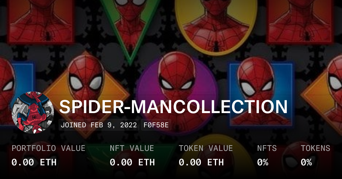 SPIDER-MANCOLLECTION - Profile | OpenSea