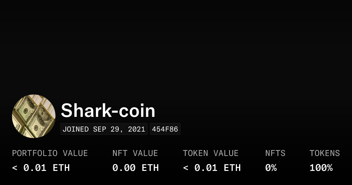 Shark-coin - Profile | OpenSea