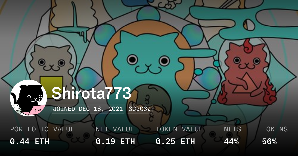Shirota773 - Profile | OpenSea
