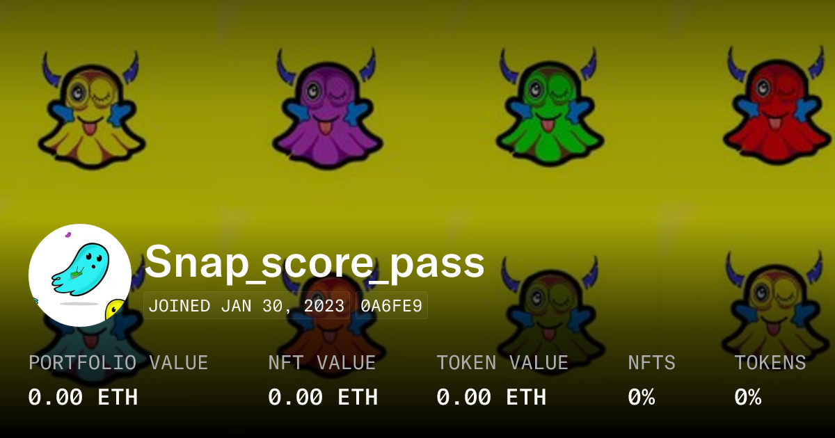 Snap_score_pass - Profile | OpenSea