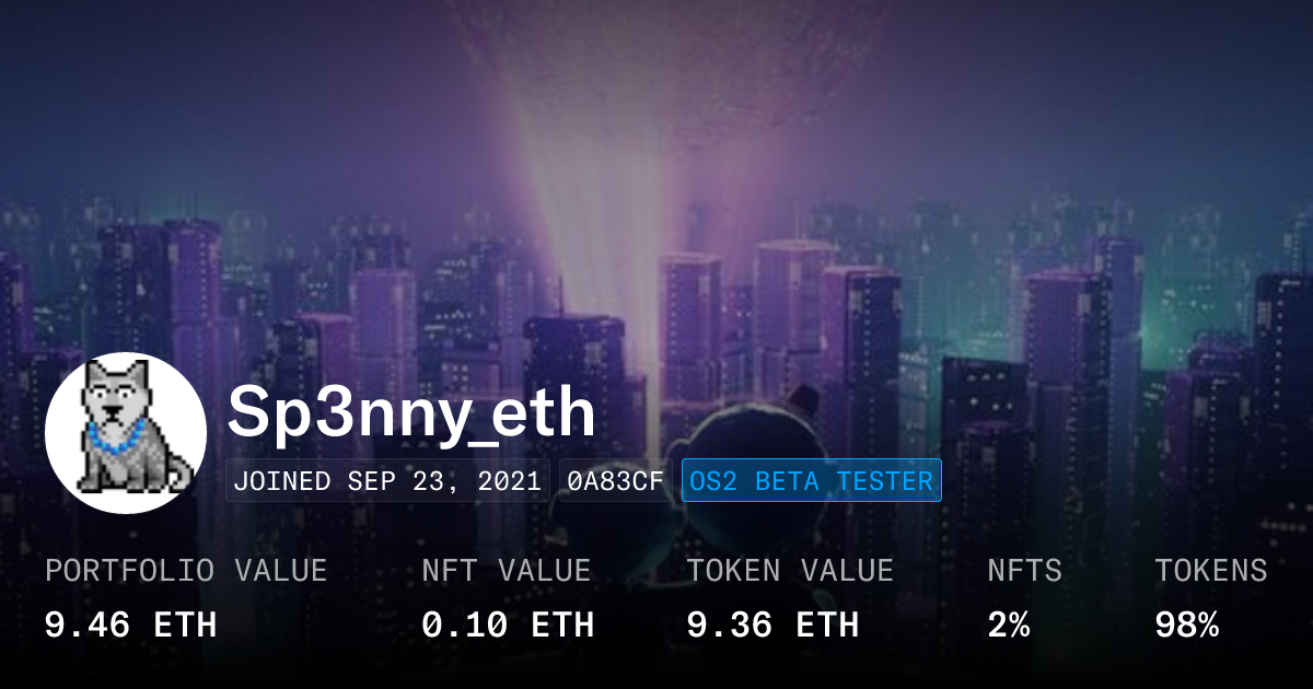 Sp3nny_eth - Profile | OpenSea