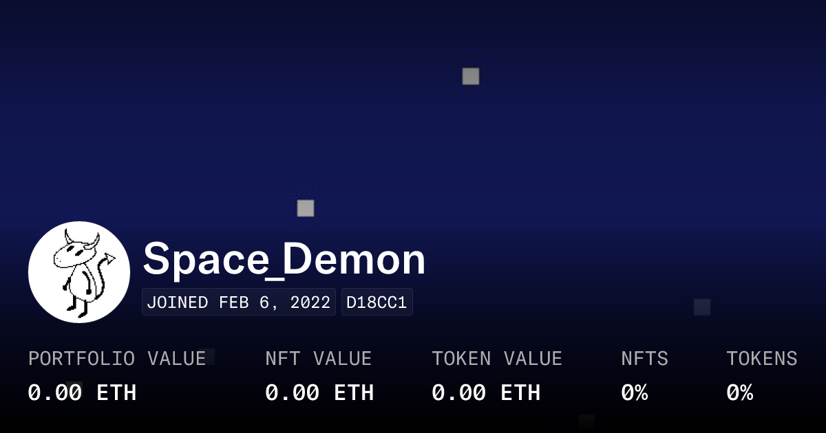 Space_Demon - Profile | OpenSea