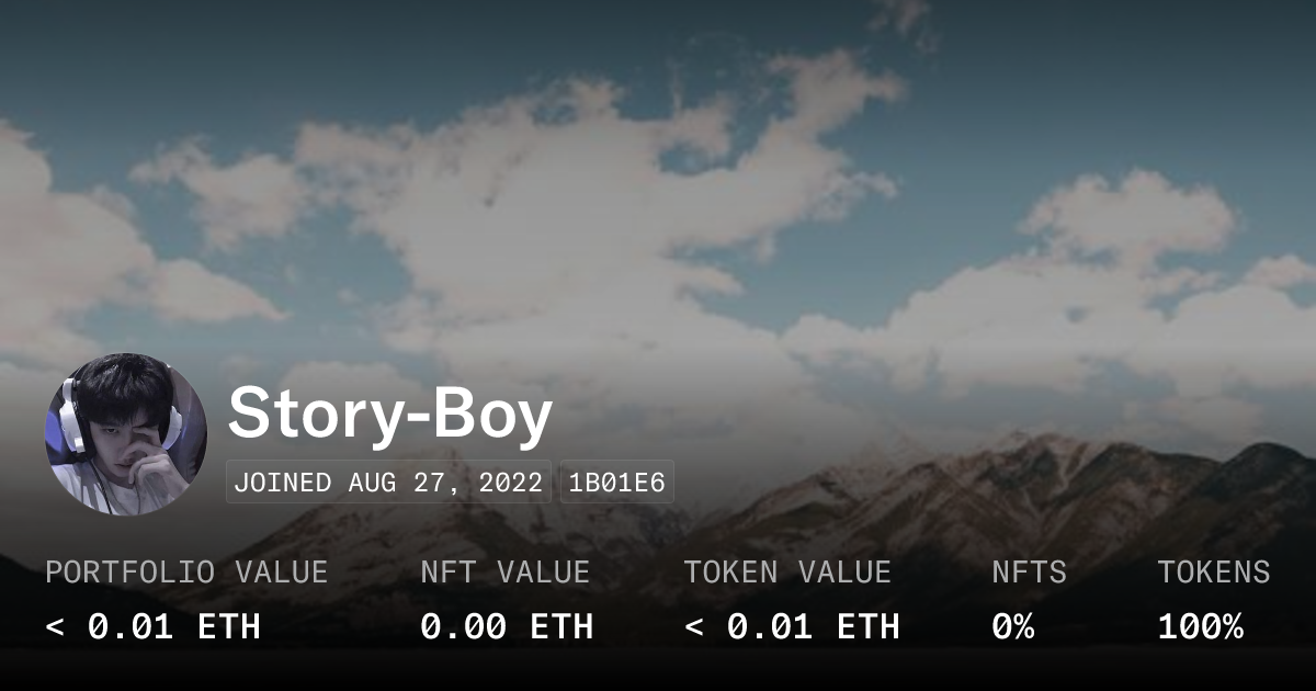 Story-Boy - Profile | OpenSea