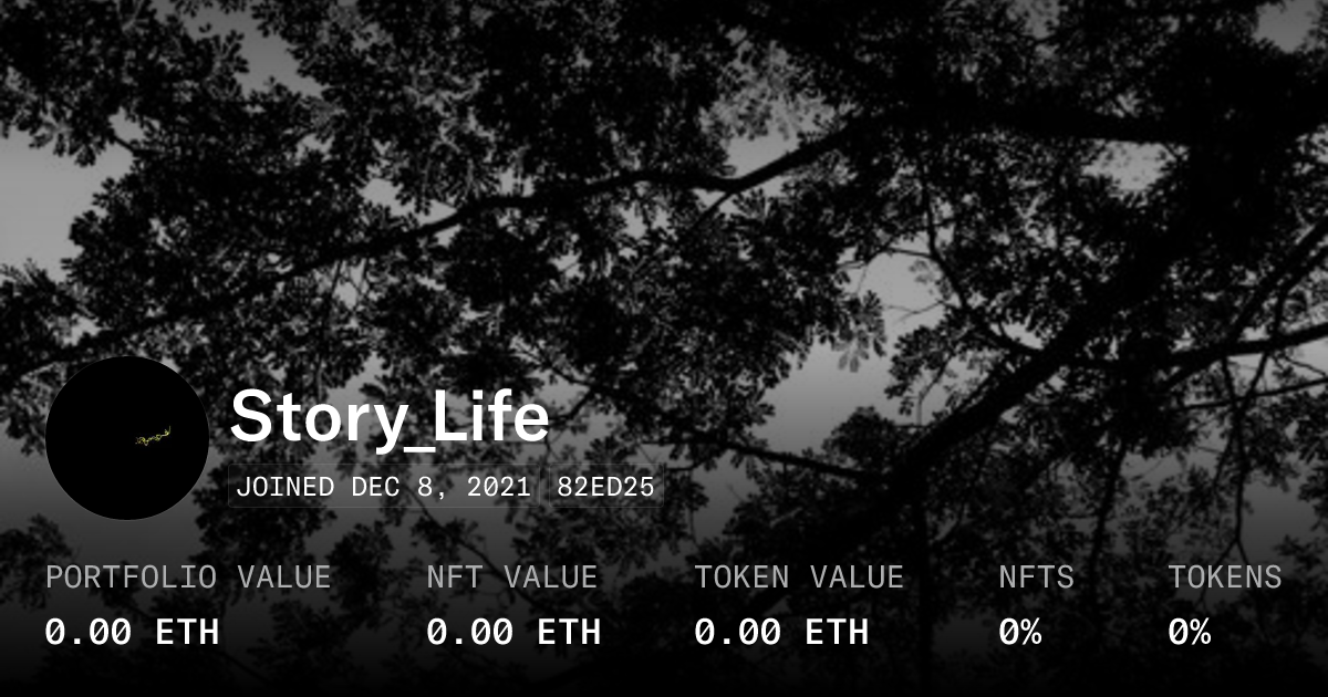 Story_Life - Perfil | OpenSea