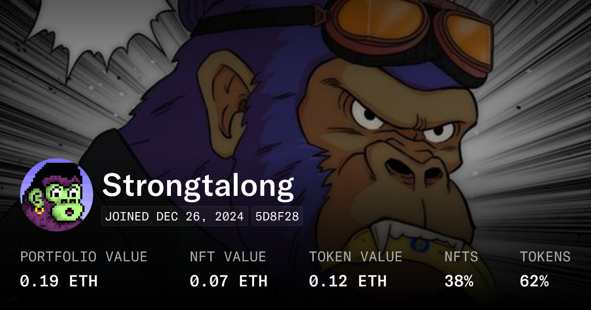 Strongtalong - Profile | OpenSea