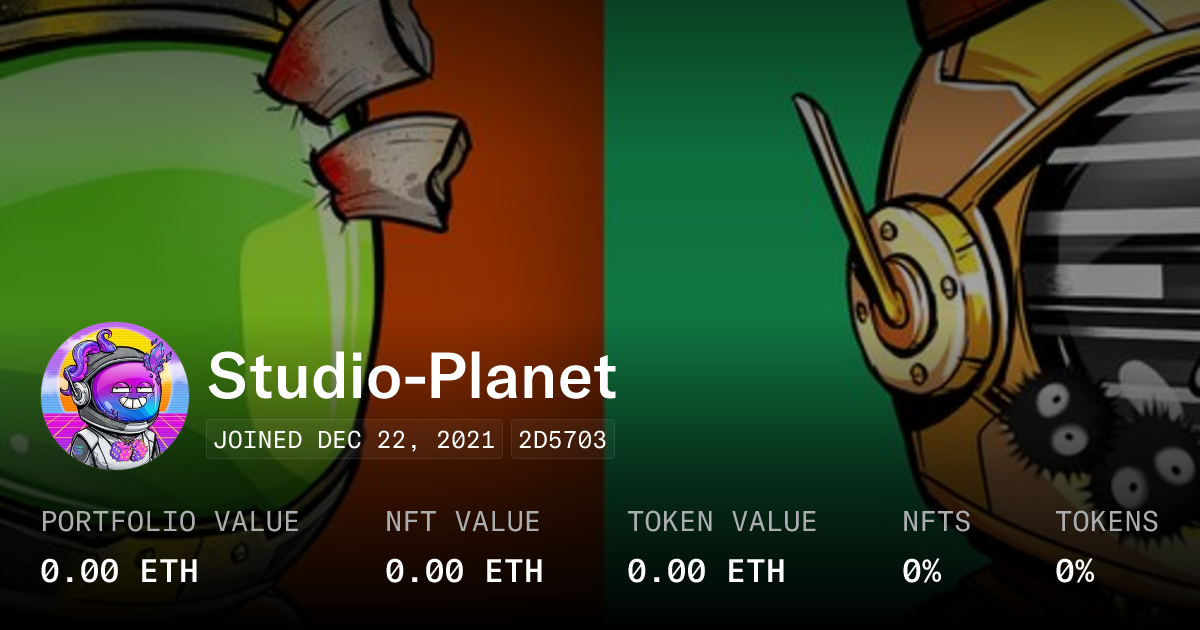 Studio-Planet - Profile | OpenSea