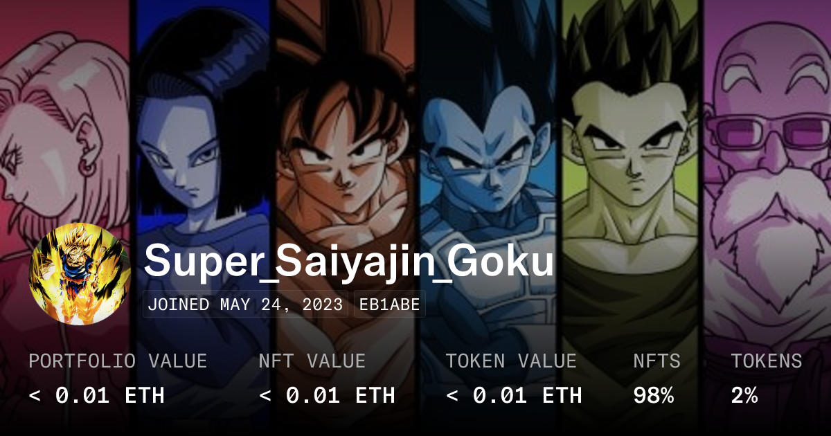 Super_Saiyajin_Goku - Profile | OpenSea