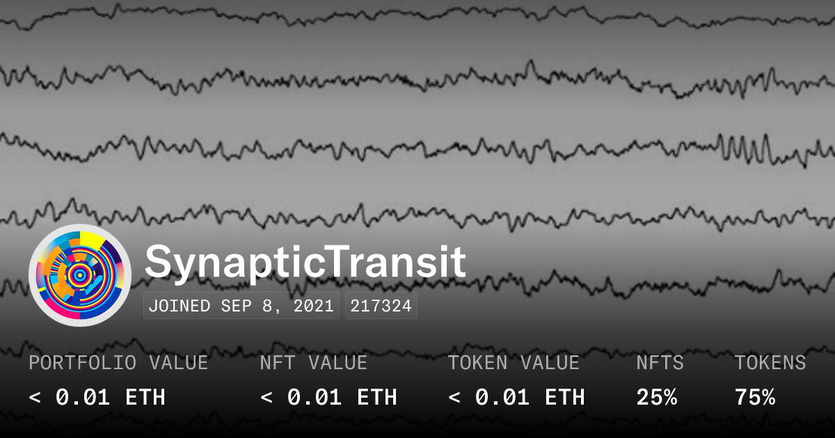SynapticTransit - Profile | OpenSea