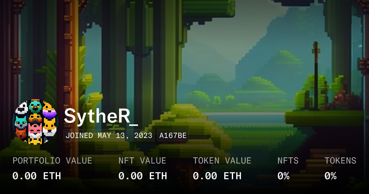 SytheR_ - Profile | OpenSea