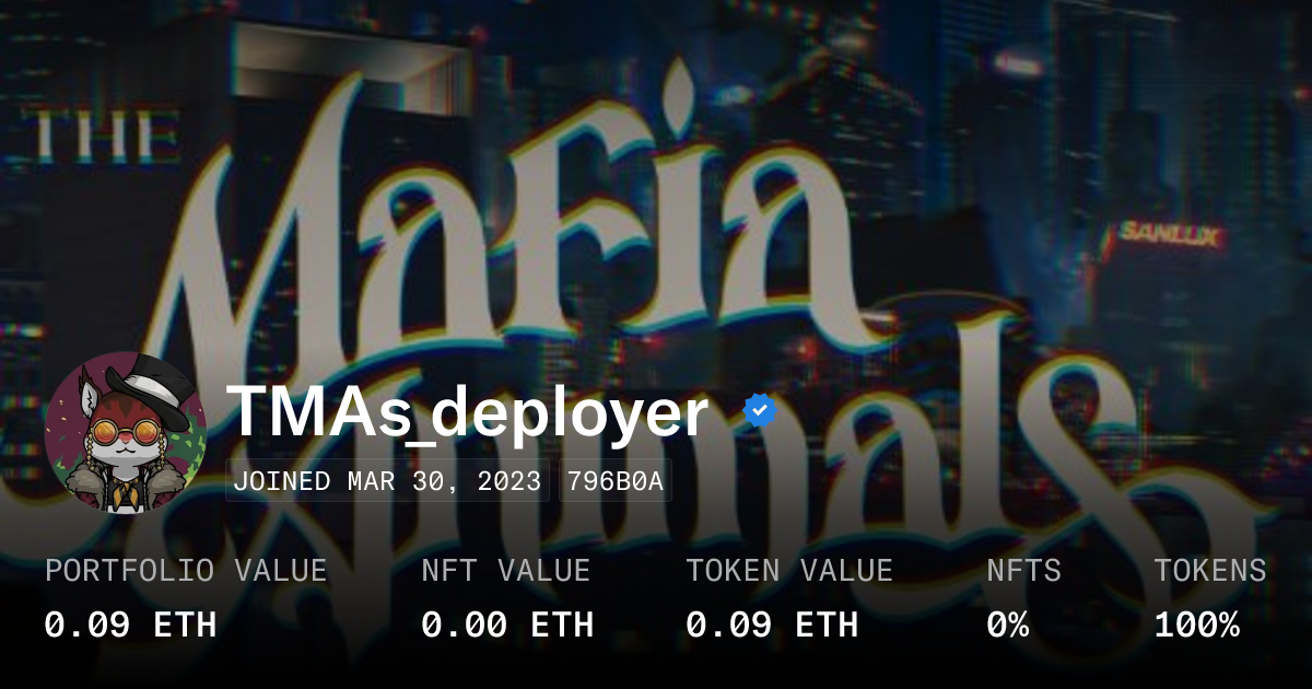 TMAs_deployer - Profile | OpenSea