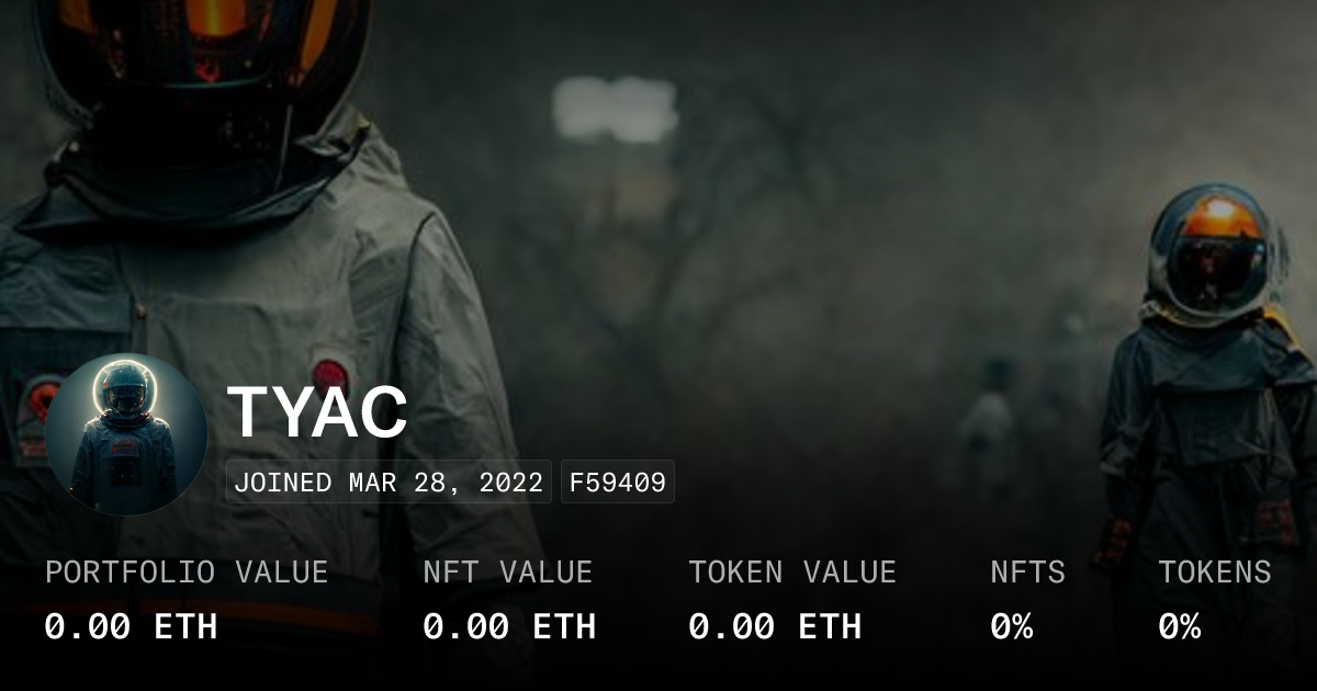 TYAC - Profile | OpenSea