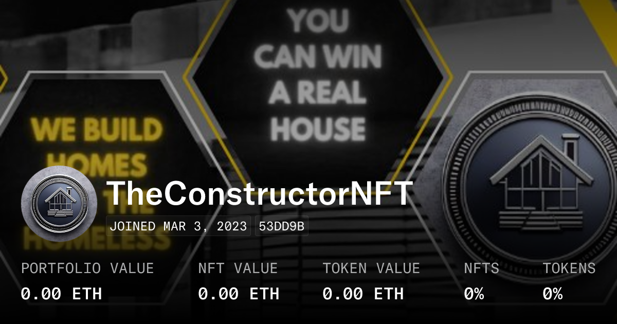 TheConstructorNFT - Profile | OpenSea