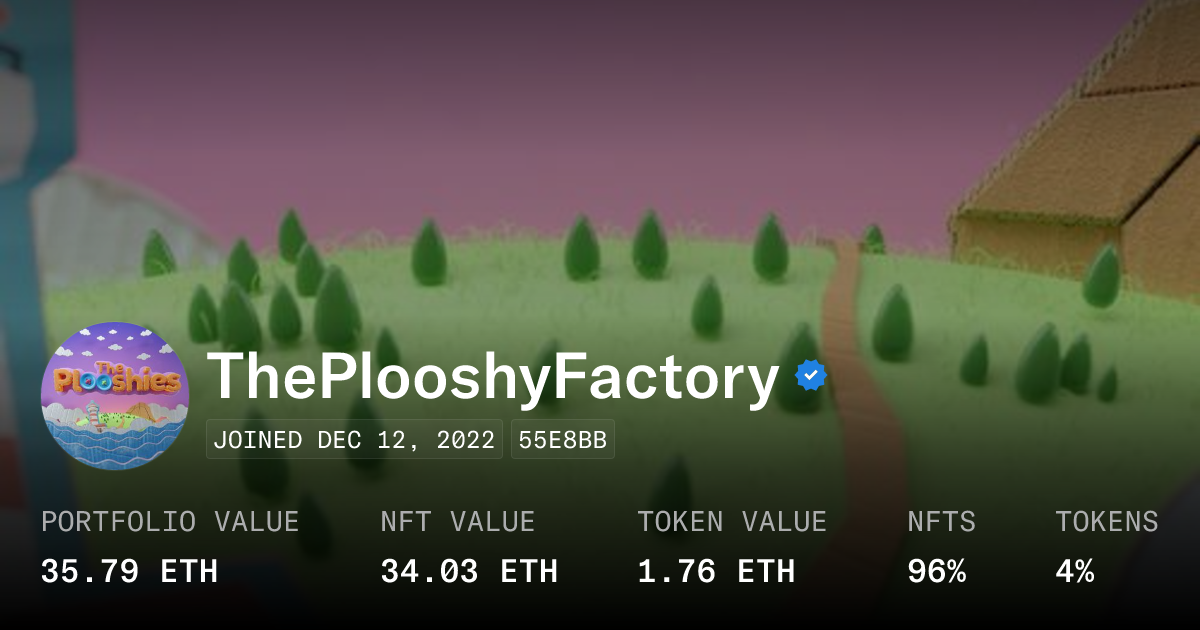 ThePlooshyFactory - Profile | OpenSea