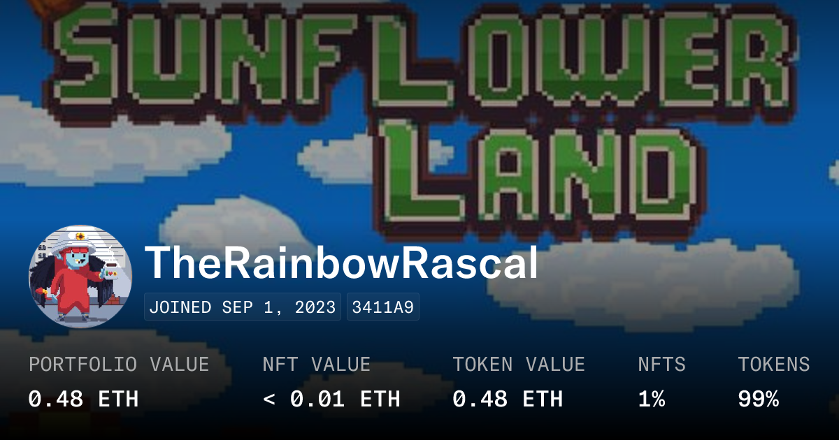 TheRainbowRascal - Profile | OpenSea