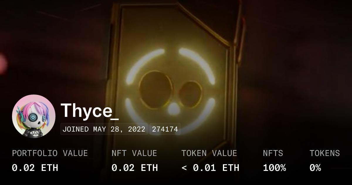 Thyce_ - Profile | OpenSea