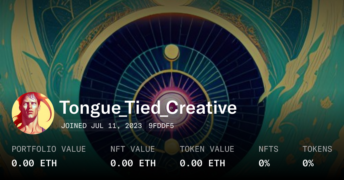 Tongue_Tied_Creative - Profile | OpenSea
