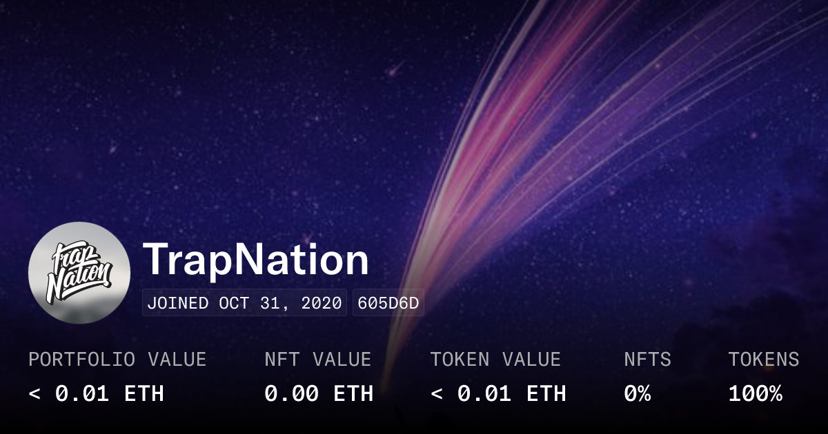 TrapNation - Profile | OpenSea